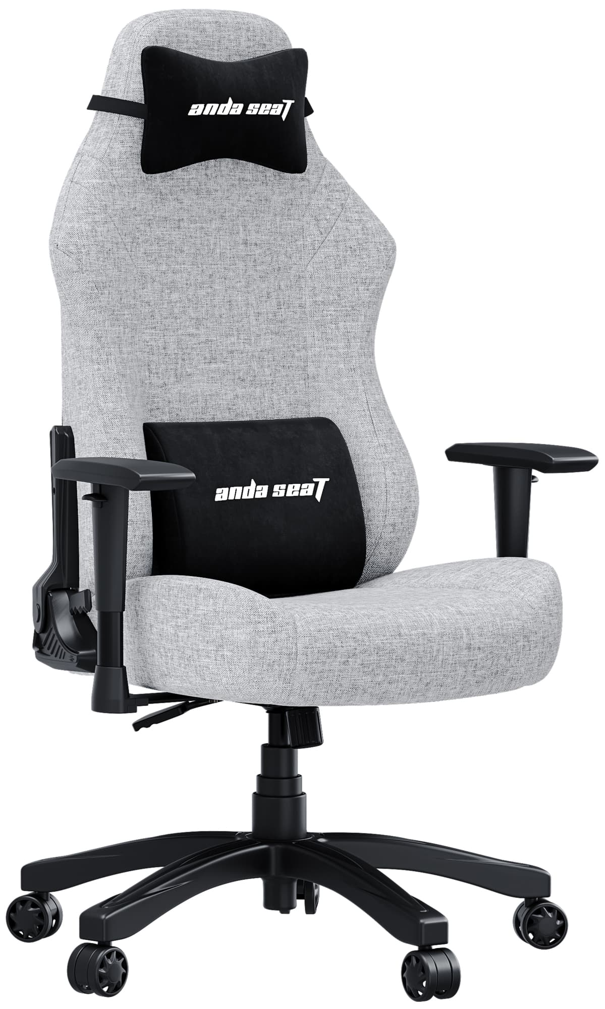 AndaSeat Luna gamingstol (grå stoff) - Elkjøp | Elkjøp