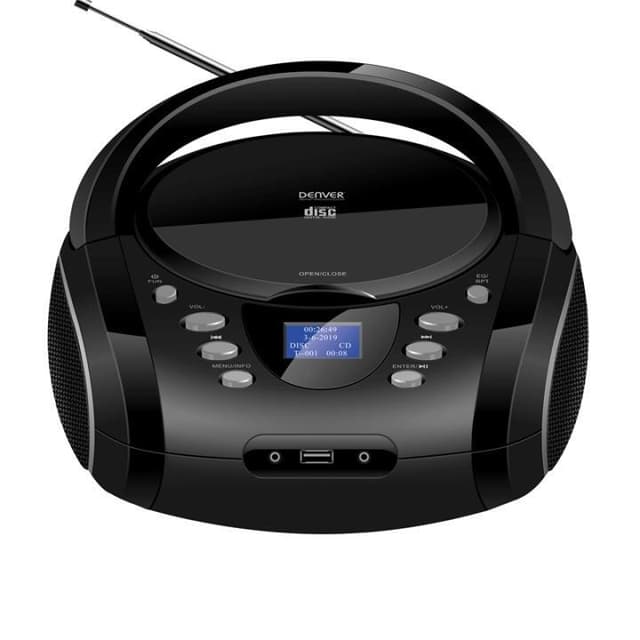 Denver Boombox med CD/FM/DAB+/USB/AUX - Elkjøp