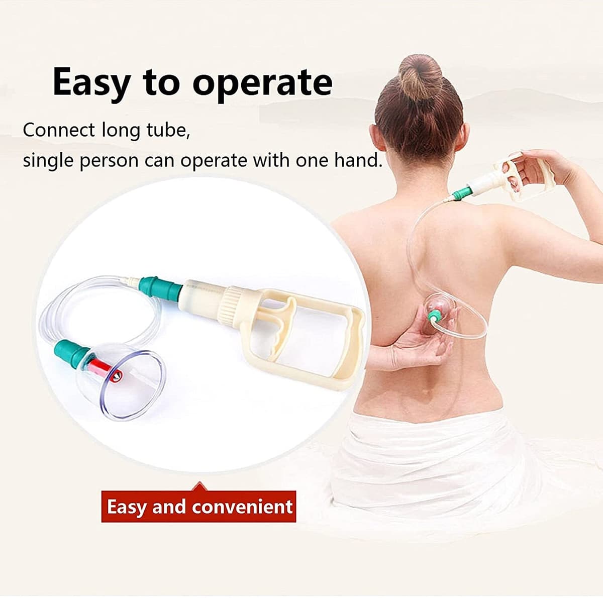 Kopping med vakuumpumpe for behandling og massasje 12 stk - Elkjøp | Elkjøp