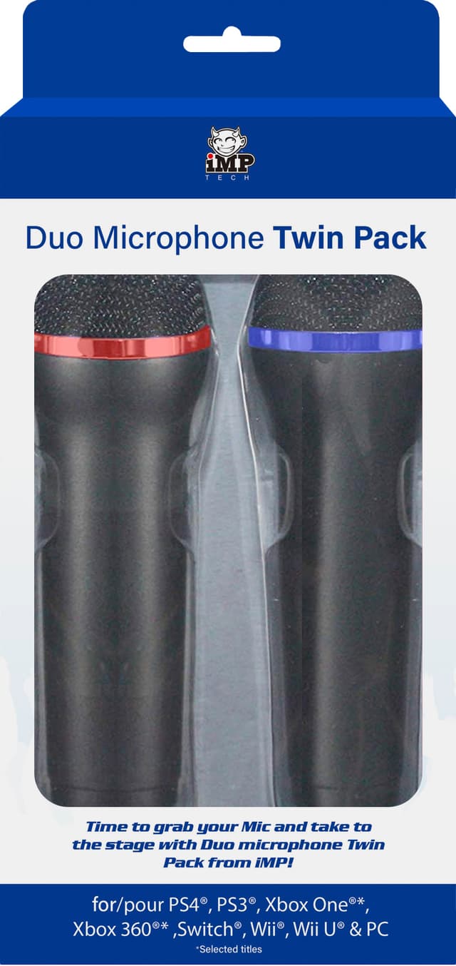 Maxx Tech mikrofon to-pakning - Elkjøp | Elkjøp