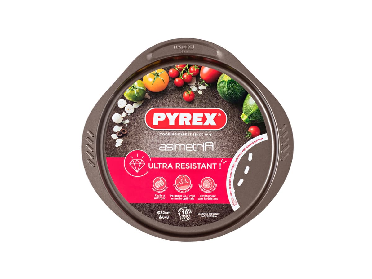 Pyrex Asimetria Pizzaform Dia 32 cm - Elkjøp | Elkjøp