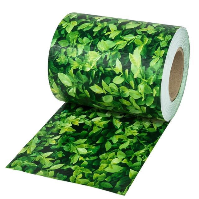 Pvc strimler balkongbeskyttelse - 35 m,grønne løv - Elkjøp | Elkjøp