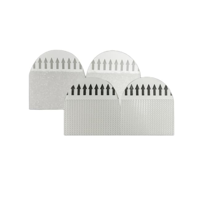 Genanvendelige billedophængningsstrimler krog-og-løkke-tape 12-par Hvid ...