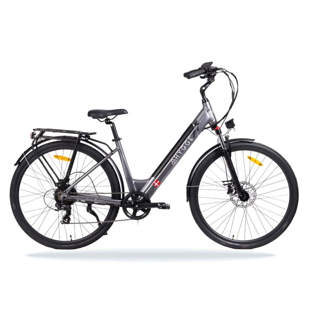 Hygge Aarhus 2024 Commuter, graphite grey electric bike - Elkjøp | Elkjøp