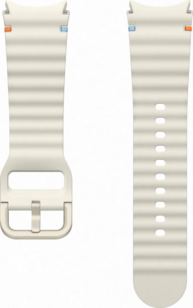 Samsung Galaxy Watch7 Sport rem S/M (creme) | Elgiganten | Elgiganten