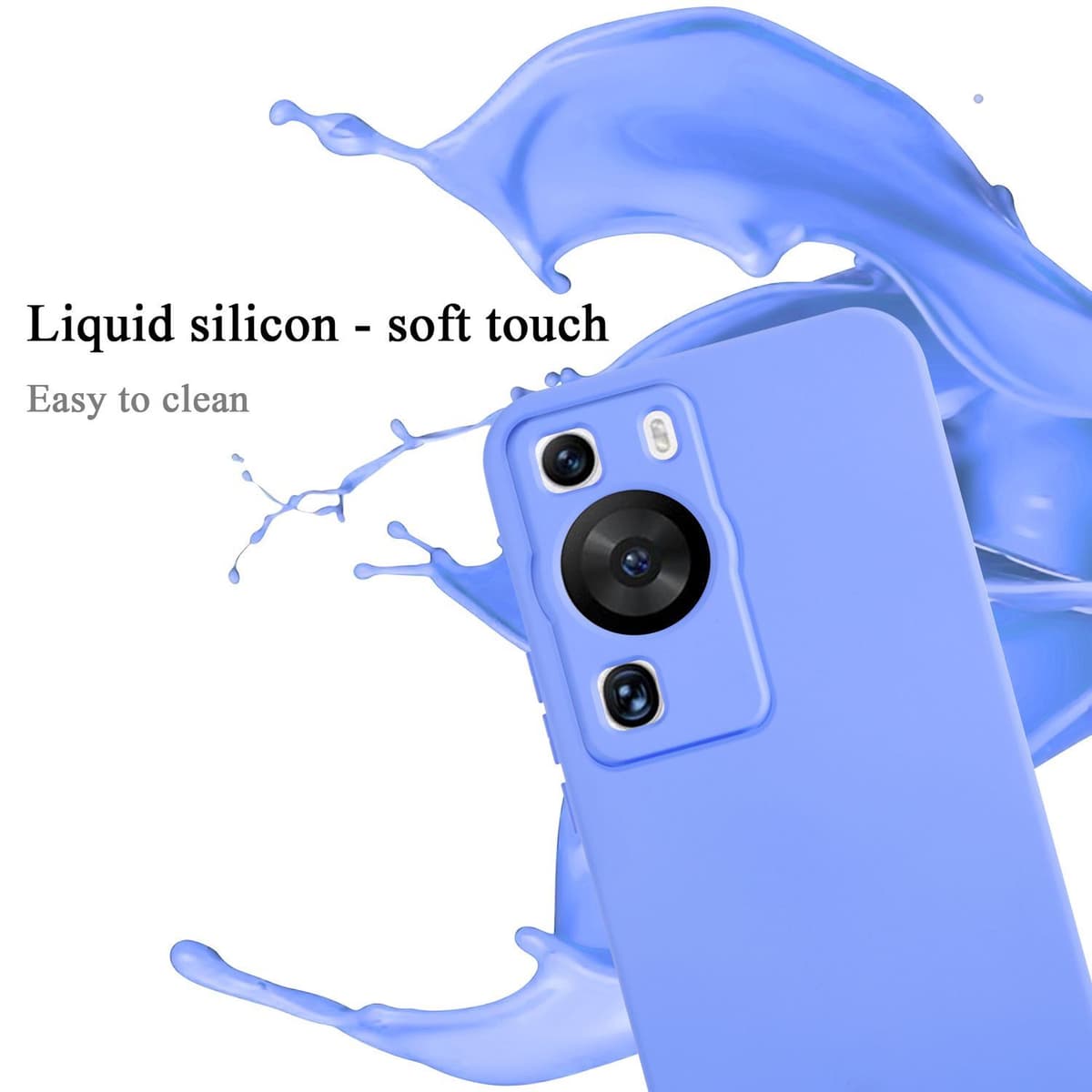 Huawei P60 Pro deksel case cover (Lilla) - Elkjøp