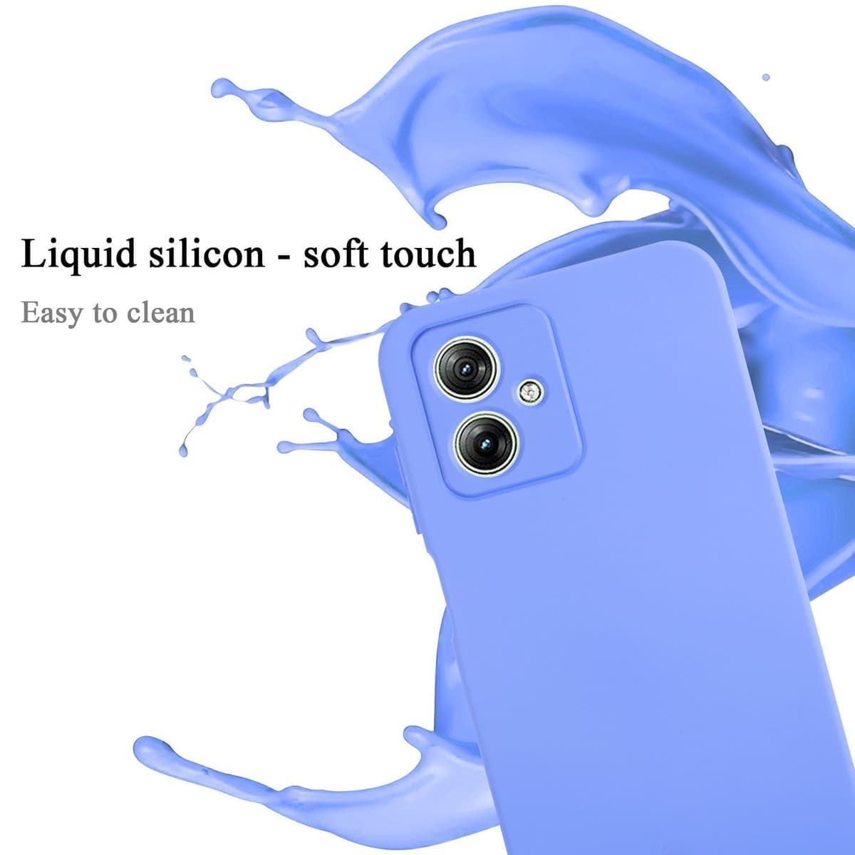 Motorola Moto G54 deksel case cover (Lilla) - Elkjøp