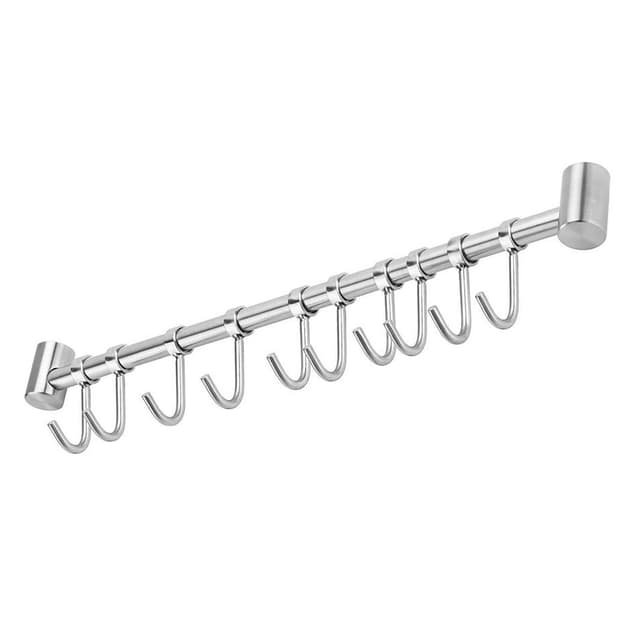 Keittiö Roikkuu Keittiön Baari Rail (10 koukulla) - Gigantti verkkokauppa