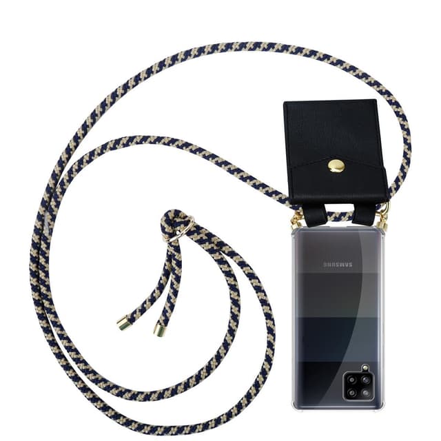Samsung Galaxy A42 4G Deksel med Halskjede (blå) - Elkjøp | Elkjøp