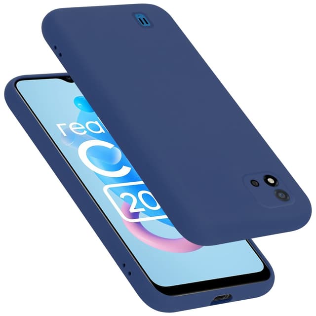 Realme C11 2021 Skal Fodral Case Cover (Blå) - Elgiganten