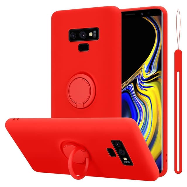 Samsung Galaxy NOTE 9 deksel cover case (rød) - Elkjøp
