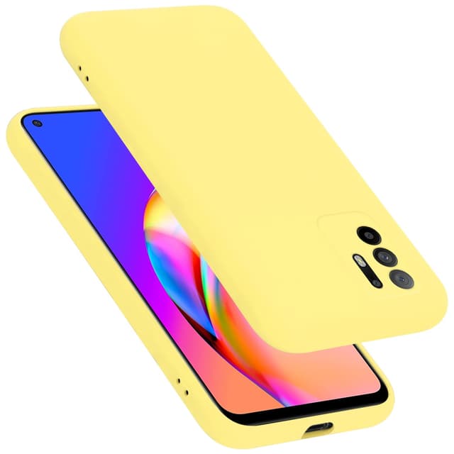 Oppo A94 5G deksel case cover (gul) - Elkjøp