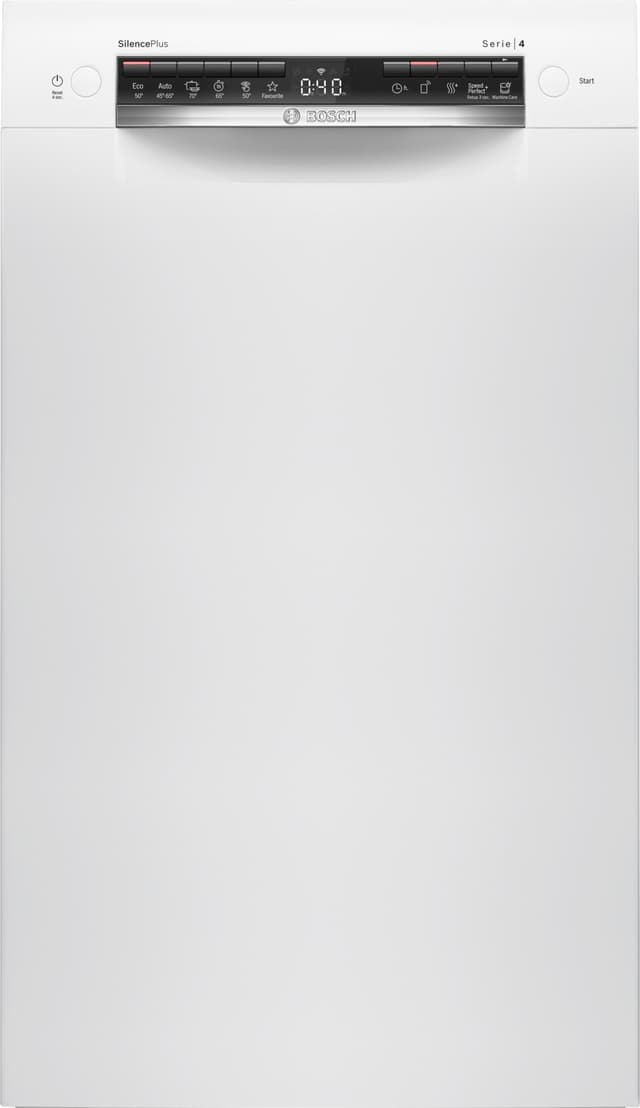 Bosch serie 4 Diskmaskin SPU4HMW01S (vit 45cm) - Elgiganten - Elgiganten