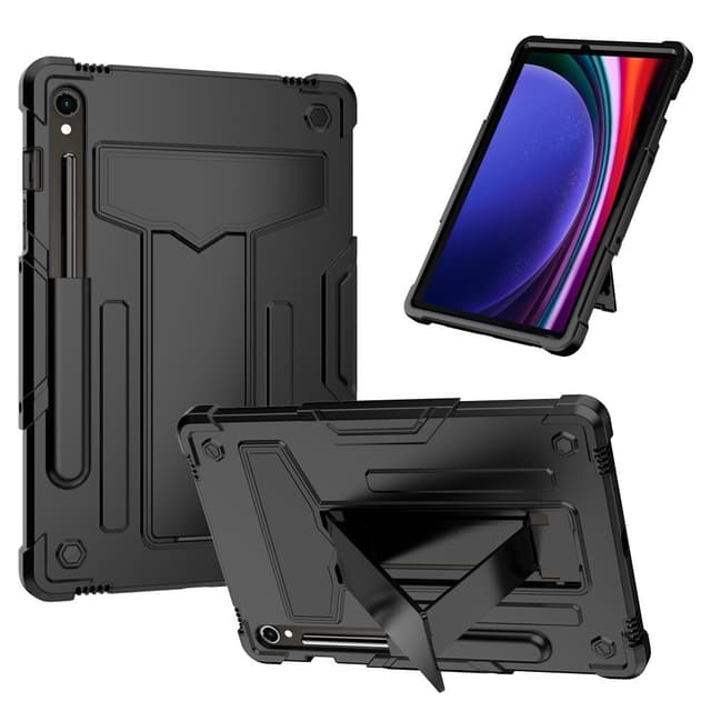SKALO Samsung Tab S9/S9 FE Extra Stöttåligt Armor Shockproof Skal ...