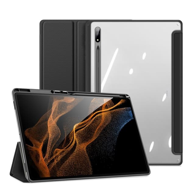 DUX DUCIS Samsung Tab S8 Ultra TOBY Series Trifold Suojakotelo - Musta ...