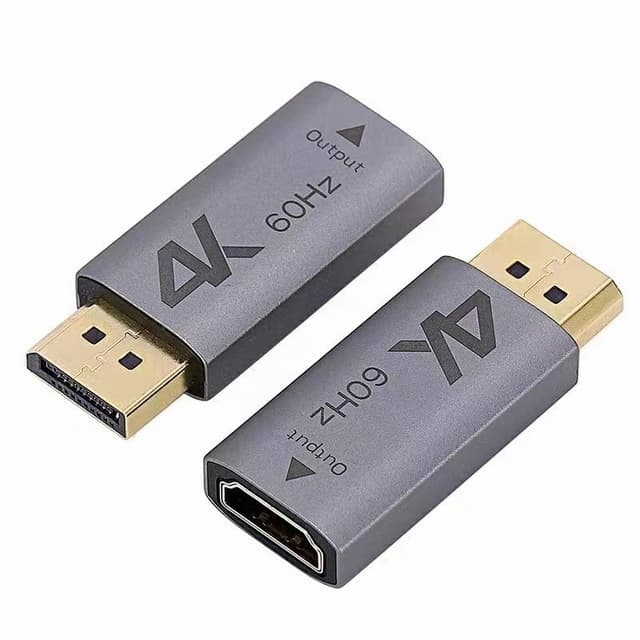 NÖRDIC Aktiv adapter Displayport1.2 hann til HDMI1.4b hunn 4K 60Hz ...