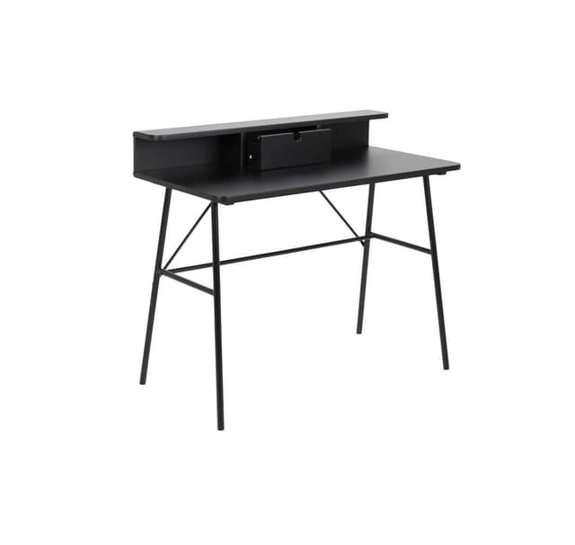 Skrivbord PASCAL 100x55xH88,8cm, svart - Elgiganten