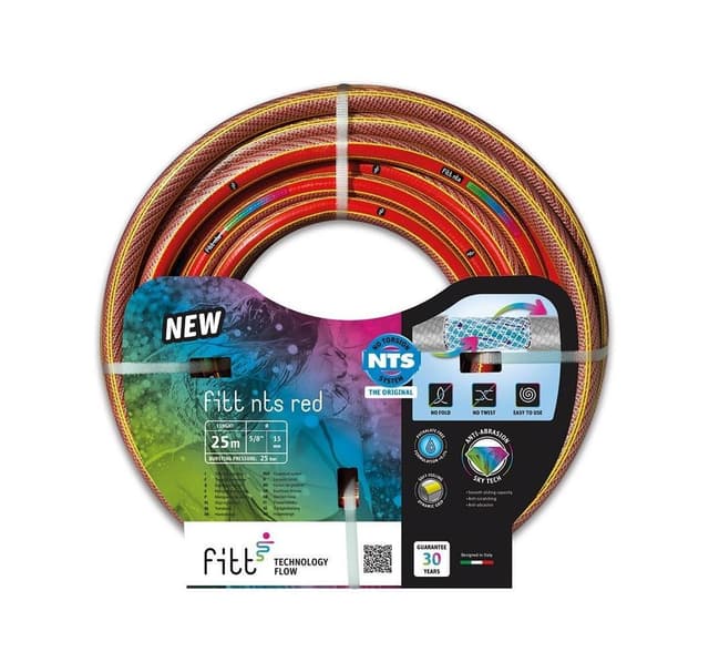 Trädgårdsslang NTS RÖD 1/2"" - 20m - Elgiganten - Elgiganten