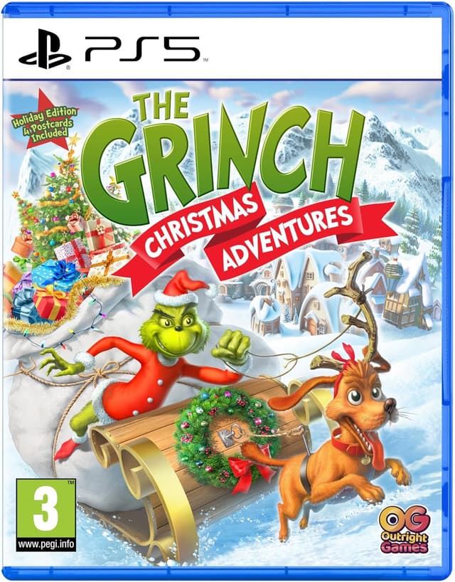 The Grinch: Christmas Adventures - Holiday Edition (PS5) - Gigantti ...