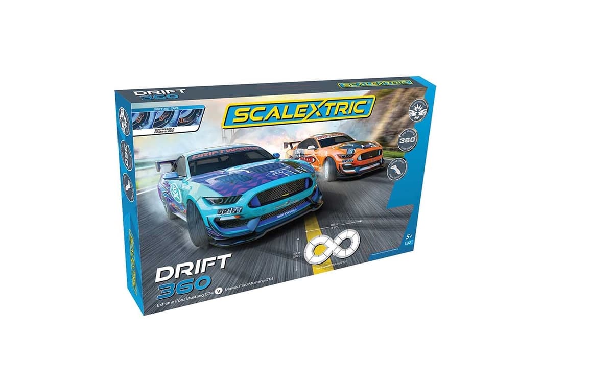 Scalextric Bilbane - Drift 360 Race Set - Elkjøp