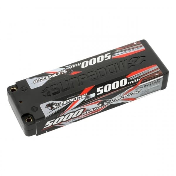 2s 5000mAh - 30C - Sunpadow HC Li-Po | Elgiganten | Elgiganten