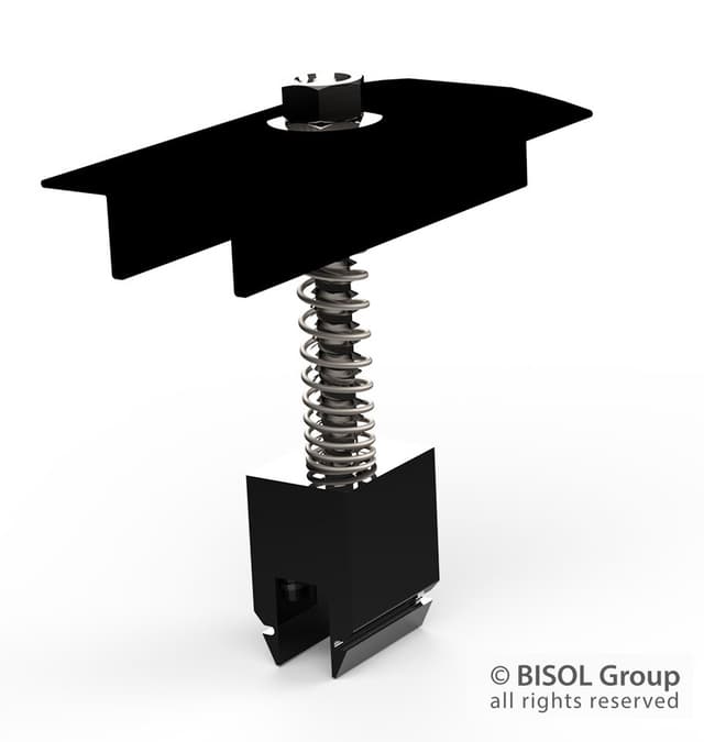 Bisol EasyMount Svart Mellanklämma 30mm - Elgiganten