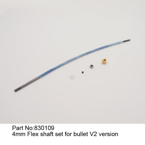 JW830109 4mm Flex shaft set for Bullet v2 - Elkjøp