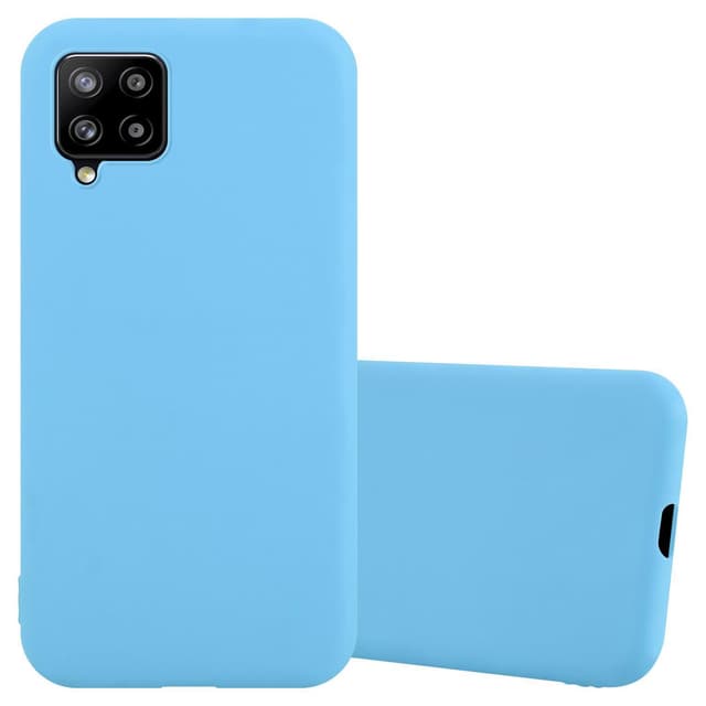 Deksel Samsung Galaxy A42 4G Silikon cover (blå) - Elkjøp | Elkjøp