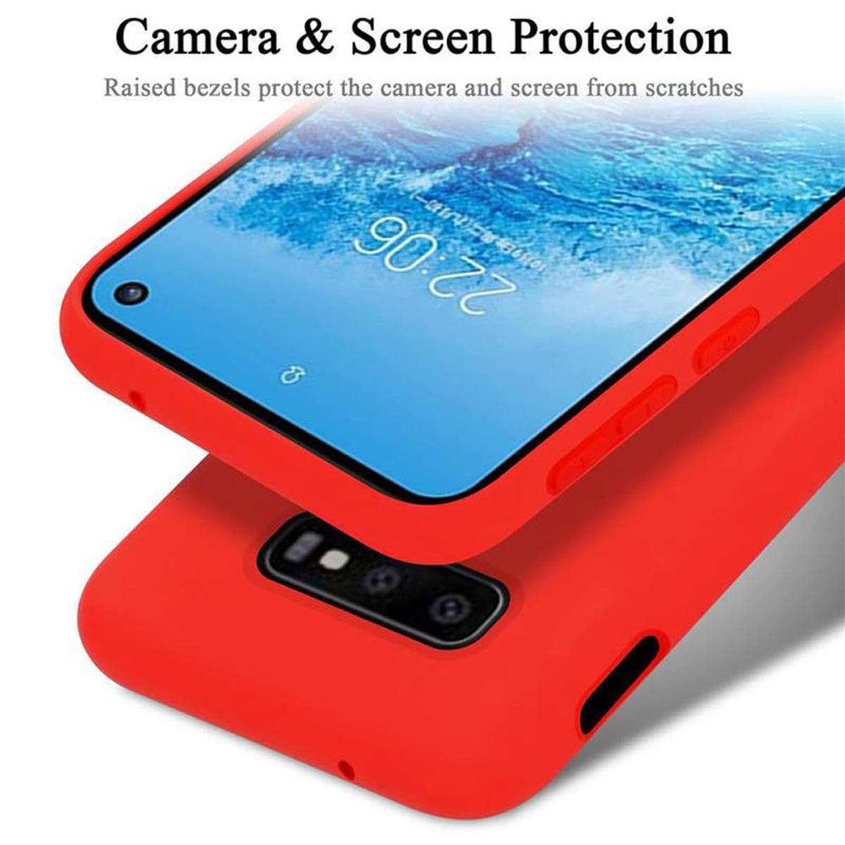 Samsung Galaxy S10e deksel case cover (rød) - Elkjøp