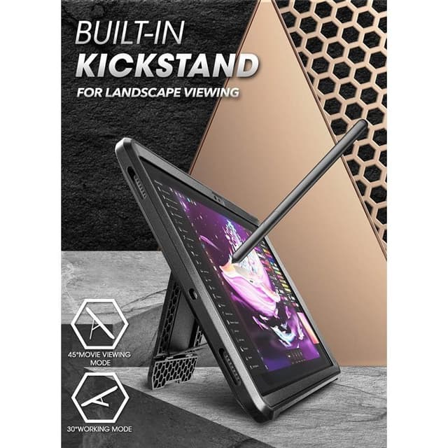 SUPCASE UB Pro deksel Samsung Galaxy Tab S10 FE Plus - Svart - Elkjøp ...