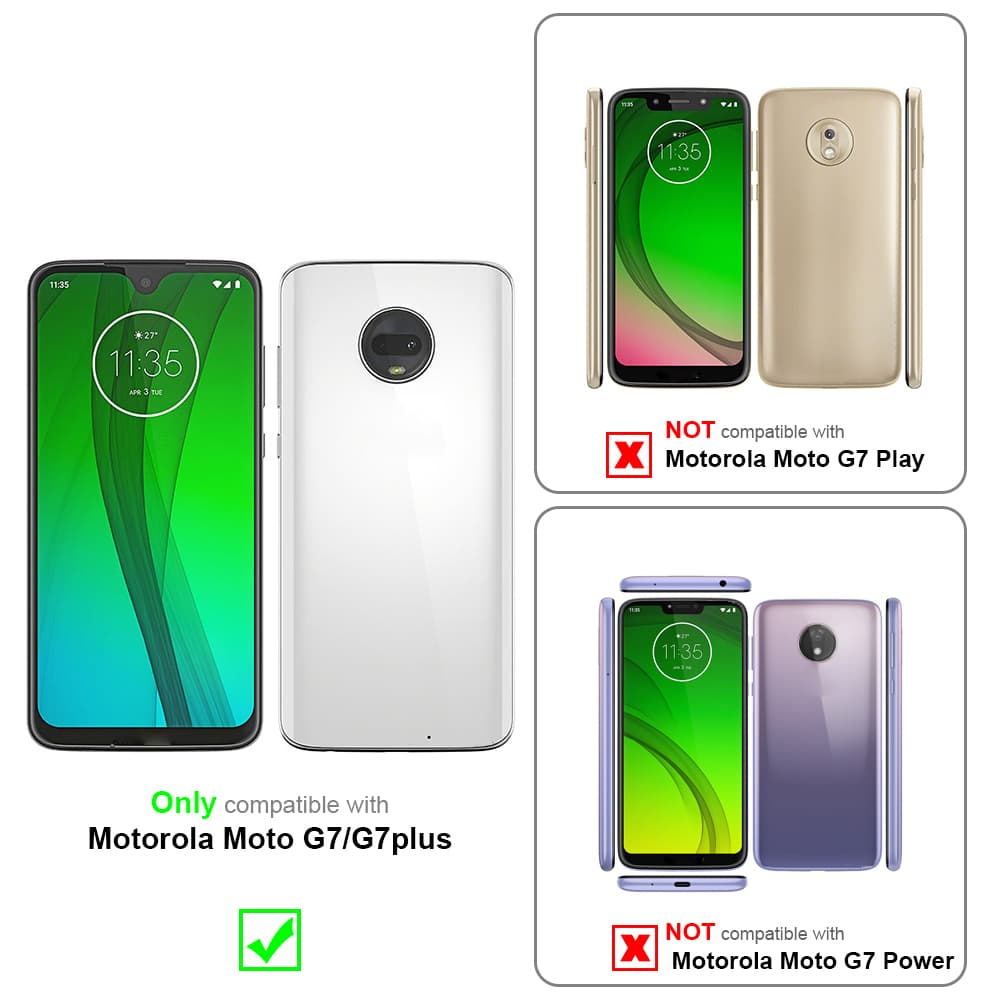 Motorola MOTO G7 / G7 PLUS Deksel med Halskjede (svart) - Elkjøp