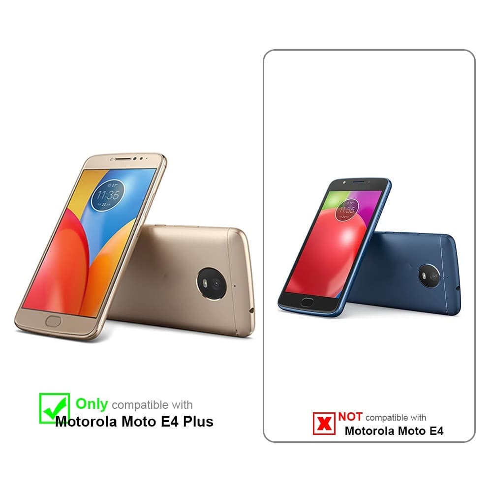 Motorola MOTO E4 PLUS lommebokdeksel etui (grå) - Elkjøp
