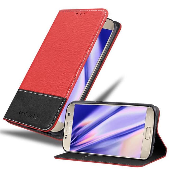 Samsung Galaxy S7 Deksel Case Cover (rød) - Elkjøp