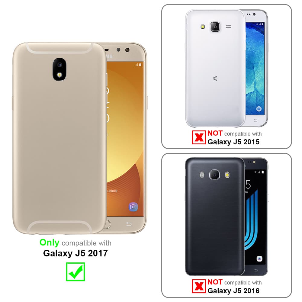 Samsung Galaxy J5 2017 silikondeksel cover (svart) - Elkjøp