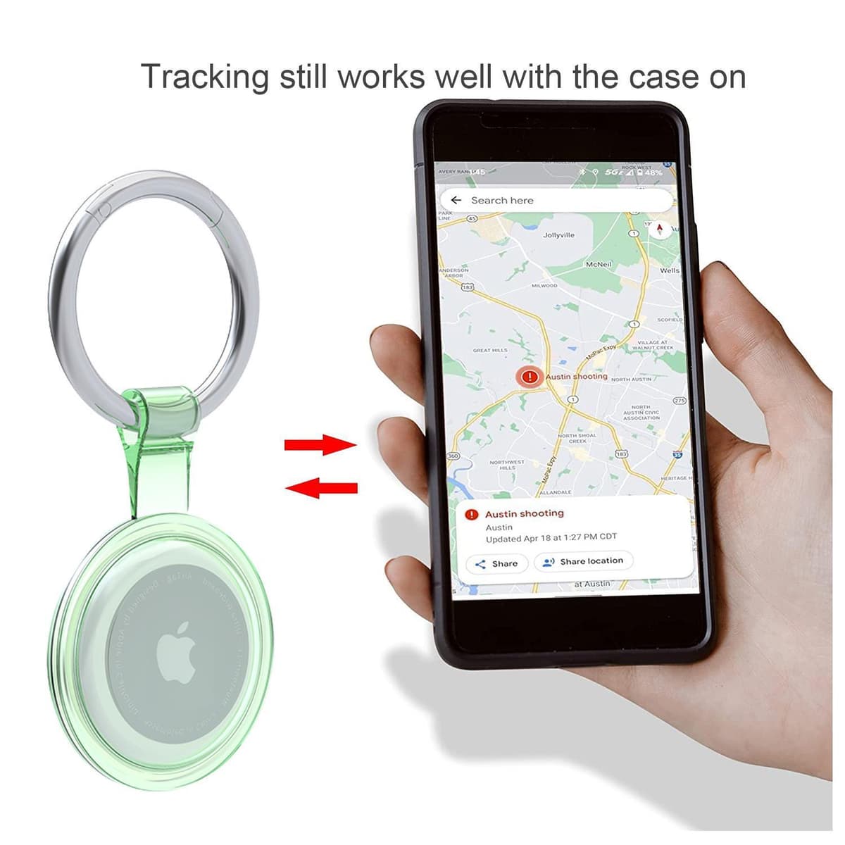 TPU Airtag-anheng (grønn) - Elkjøp | Elkjøp
