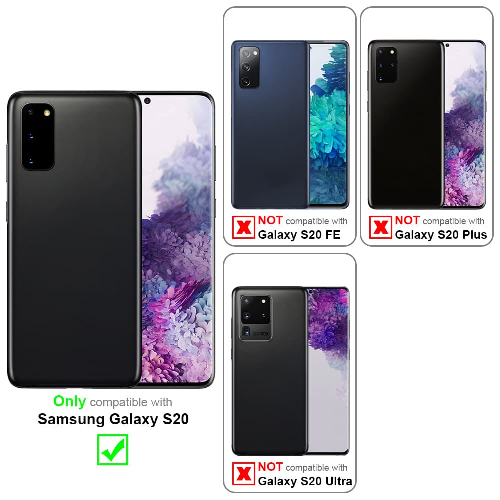 Samsung Galaxy S20 Deksel med Halskjede (grå) - Elkjøp