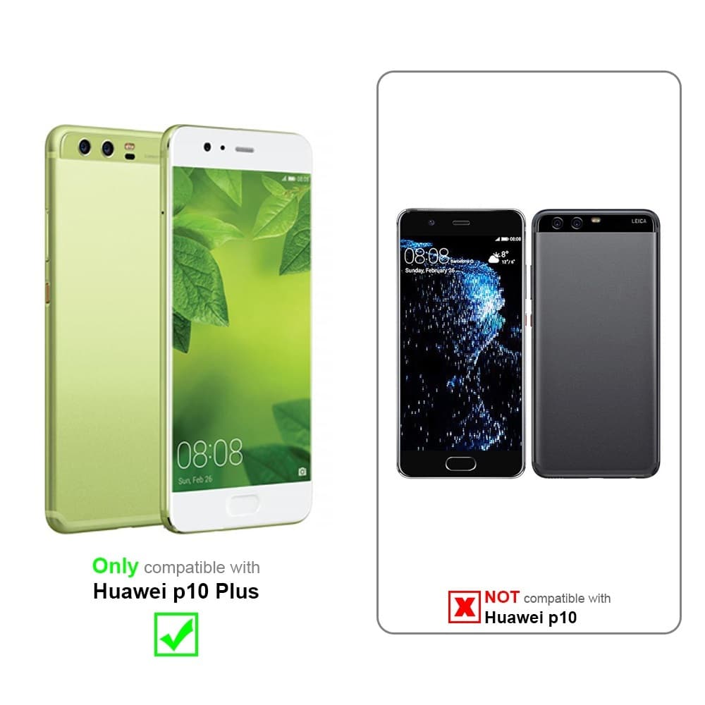 Huawei P10 PLUS Deksel med Halskjede (grå) - Elkjøp