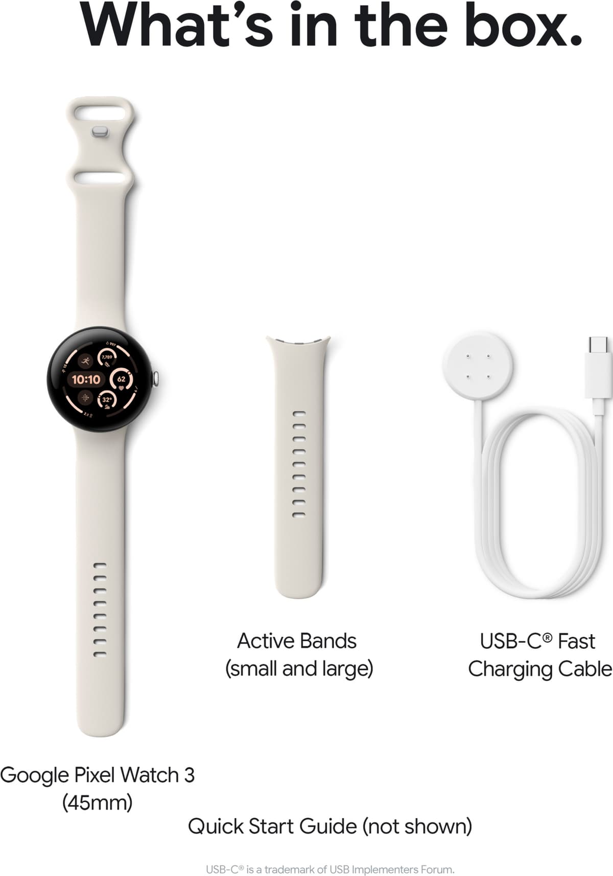 Google Pixel Watch 3 45mm Wi-Fi (obsidian) - Elgiganten