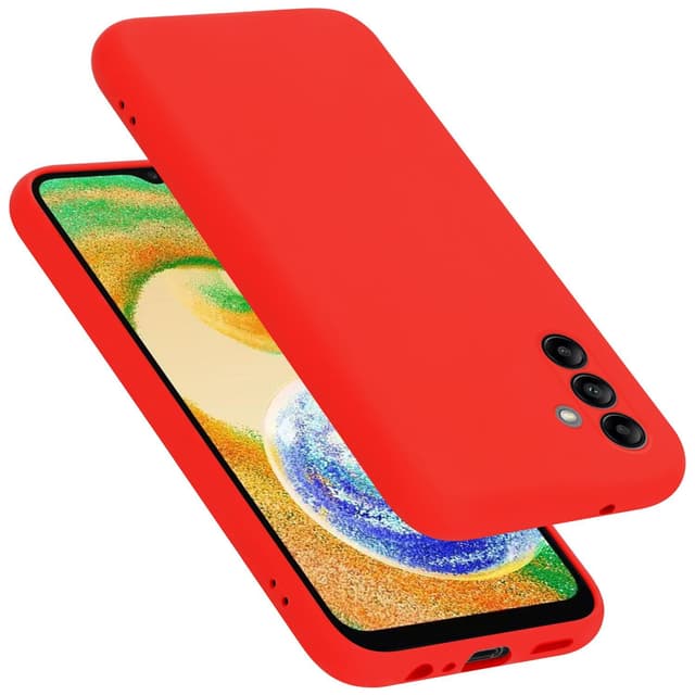 Samsung Galaxy A04s deksel case cover (rød) - Elkjøp