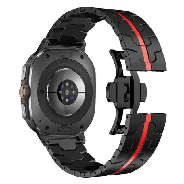 Iron Man rustfritt klokkereim Samsung Galaxy Watch Ultra (47mm) - Svar ...