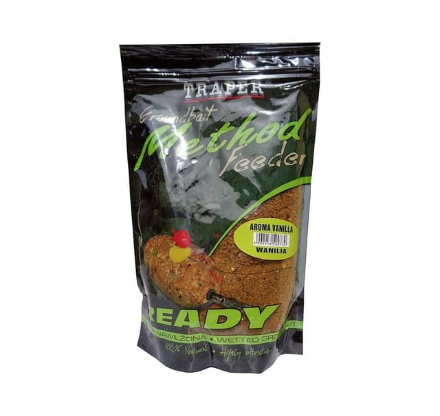 Groundbait TRAPER Method Feeder Ready Vanilje 750g - Elkjøp