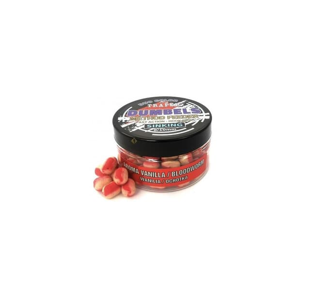 Groundbait TRAPER Dumbels duo farge Pop-Up 8-10mm 30g vanilje/blodorm - Elkjøp | Elkjøp