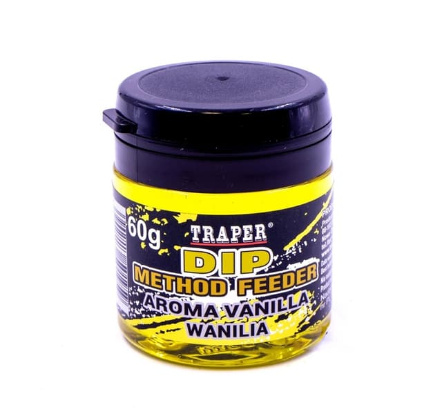 Groundbait additiv TRAPER Dip Method Feeder Vanilje 60g - Elkjøp