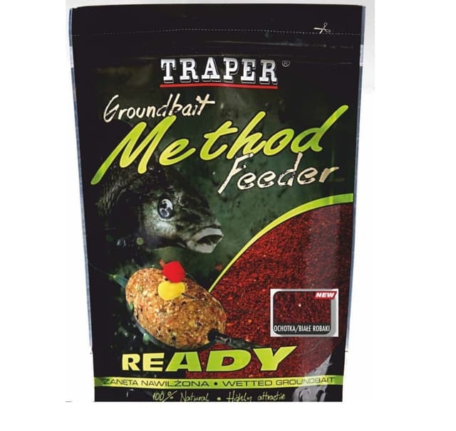 Groundbait TRAPER Method Feeder Ready Bloodworm/maggots 750g - Elkjøp