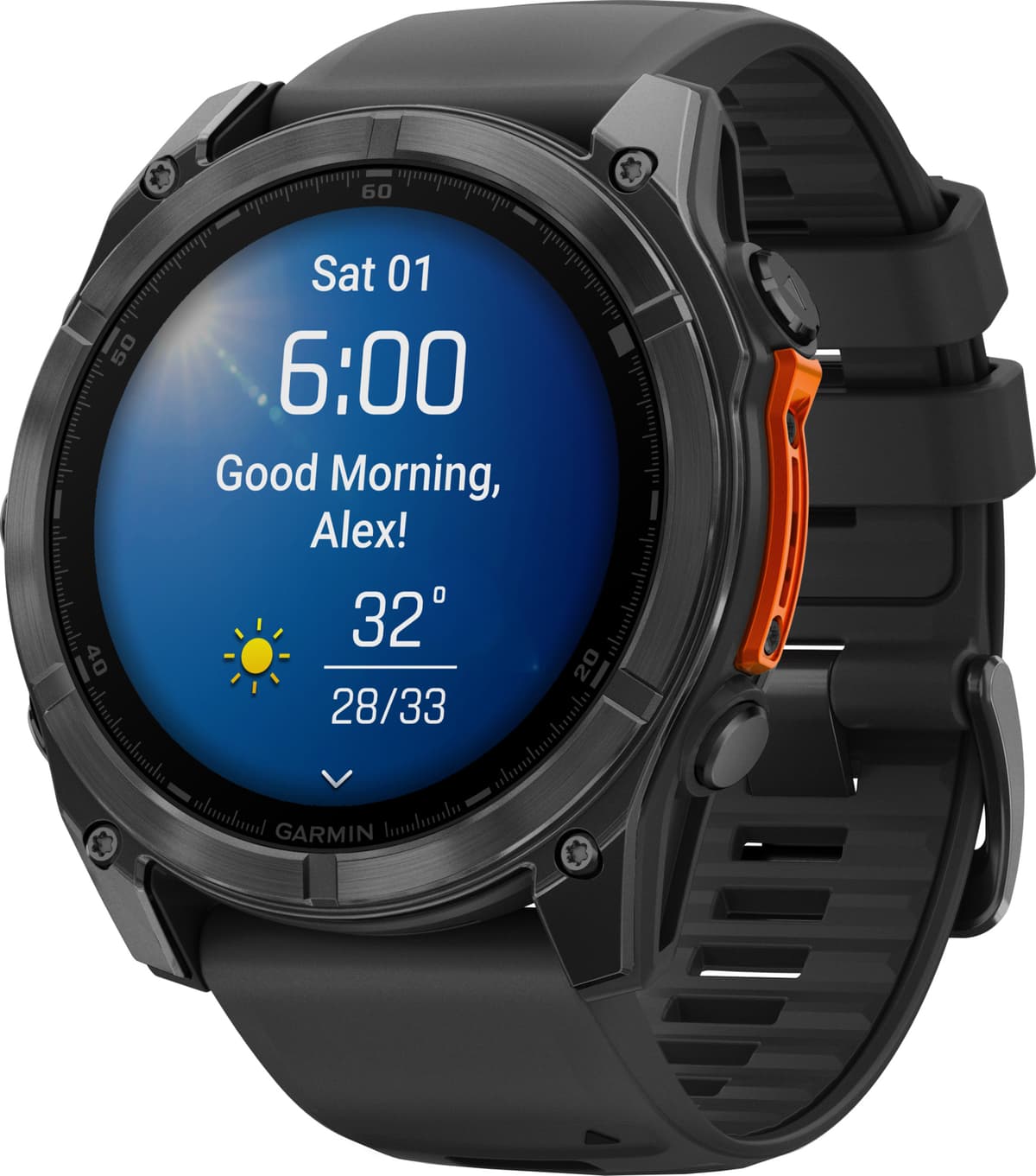 Garmin Fenix 8 smartwatch 51 mm ( stengrå) - Elgiganten