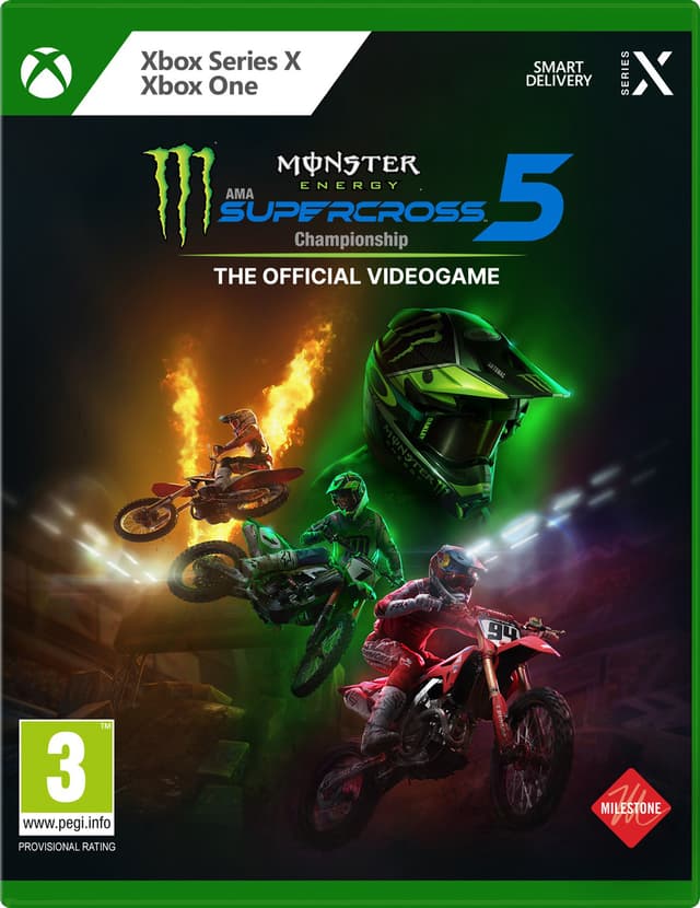 Monster Energy Supercross - The Official Videogame 5 (Xbox Series X ...