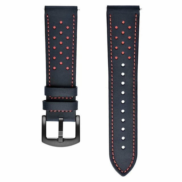 Läder klockarmband Donerton P22 - Svart - Elgiganten - Elgiganten