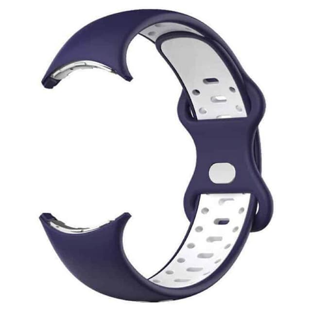 Twin klokkereim Google Pixel Watch 3 (41mm) - Blå/Hvit - Elkjøp | Elkjøp
