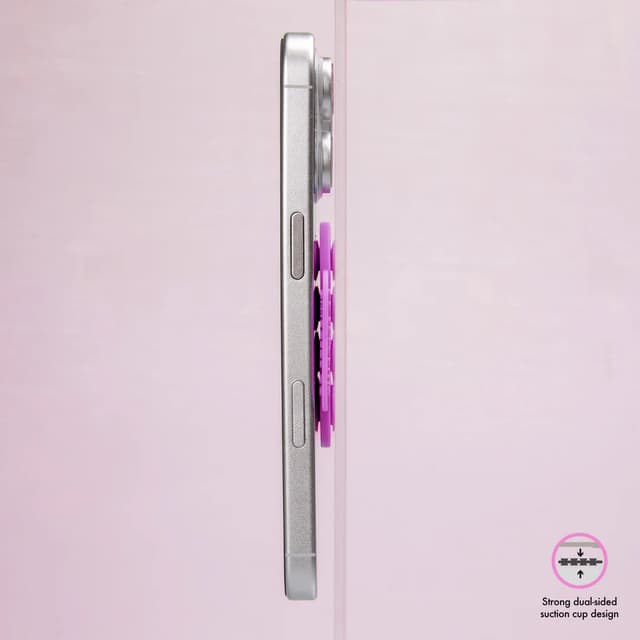SBS universal sugekoppholder (rosa) - Elkjøp