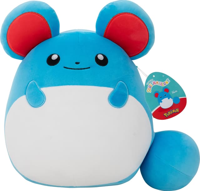 Squishmallows Pokemon mjuk leksak (Marill, S) - Elgiganten